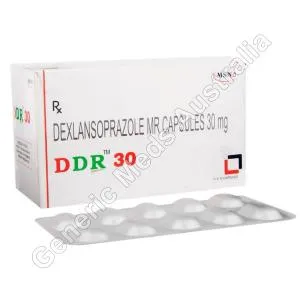 DDR 30 mg (Dexlansoprazole) Tablet - Uses, Side Effects, Price & Dosage