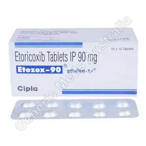 Buy Etozox 90 mg (Etoricoxib) Strip Of 10 Tablets Online at Flat 10% OFF