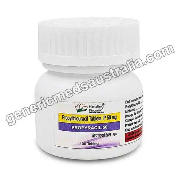 Propylthiouracil 50 mg Australia | Trusted Thyroid Hormone Blocker - GMA