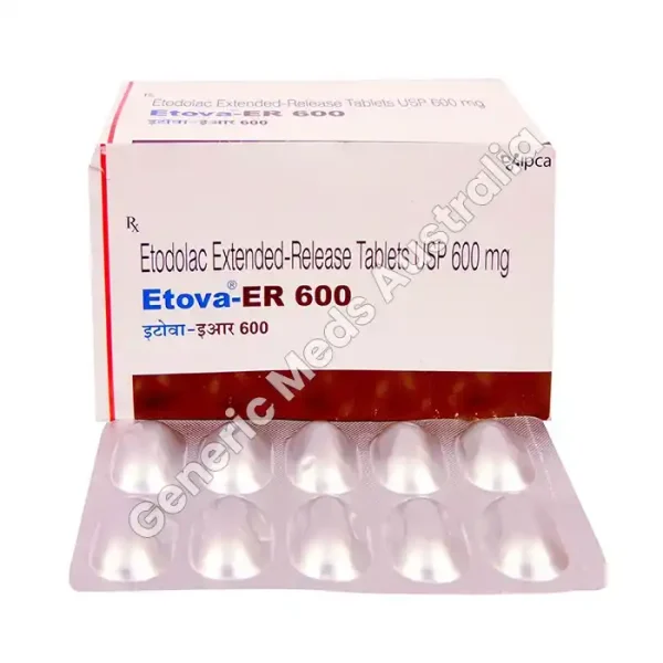 Etova 600 mg (Etodolac) | Anti-Inflammatory for Long-Term Pain