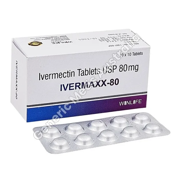 Ivermectin 80 mg Tablet Australia | Antiparasitic Treatment for Infections
